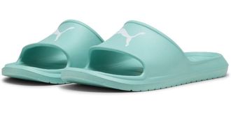 Puma DIVECAT V2 LITE CAT, Unisex Schiebe-Sandalen, AQUATIC-PUMA WHITE