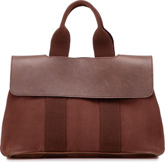 Herm&egrave;s Brown Toile and Swift Valparaiso PM