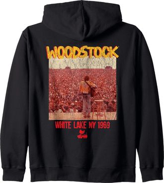 Woodstock Chimes Woodstock White Lake NY 1969 Kapuzenjacke