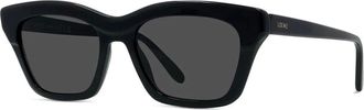 Loewe Femme, Accessoires, Noir, Taille: ONE Size Slim Lunettes de soleil