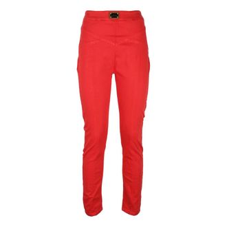 Elisabetta Franchi Damen, Hosen, Rot, W29Gr&ouml;&szlig;e