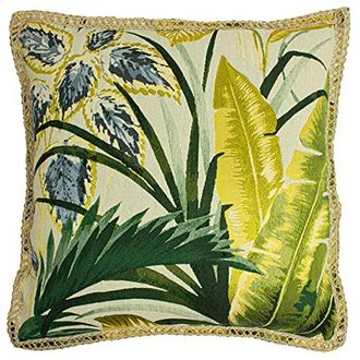furn. Amazonia Kissen, Polyester, Grün, 50 x 50cm