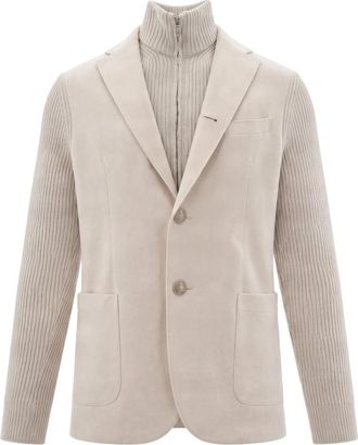 Eleventy Herren, Jacken, Beige, LGr&ouml;&szlig;e