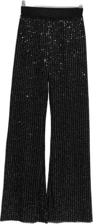 Missoni Femme, Pantalons, Noir, Taille: 36 FR Wide Pantalons