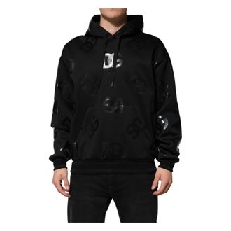 Dolce & Gabbana Herren, Sweatshirts & Hoodies, Schwarzk, 2XLGröße