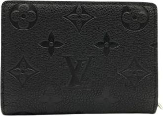 Louis Vuitton Portefeuille Pre-owned (bi-pli) - Femme - Pre-owned - Noir - Taille: ONE Size