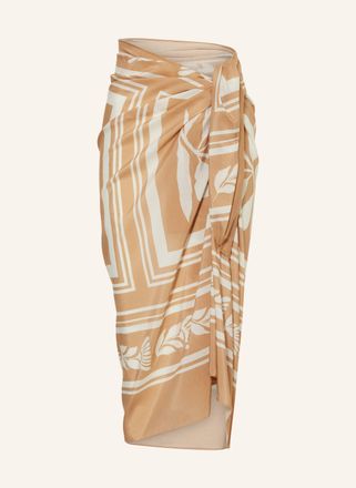 Watercult Watercult Pareo Coastal Bohemia Mit Seide beige