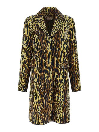 Marni Manteau Au Genou - Multicolore