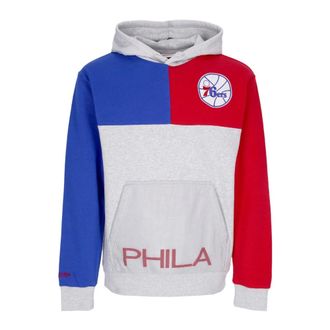 Mitchell & Ness NBA Tie Breaker Hoodie Grau - - Sweatshirts & Hoodies - Herren - Mehrfarbig - L