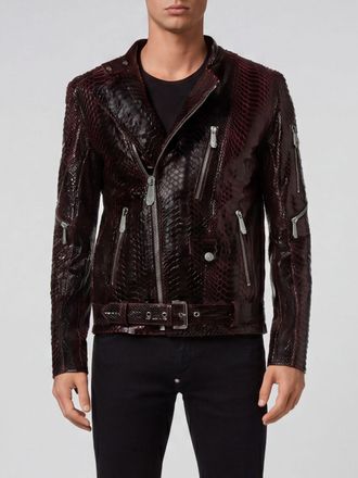 Philipp Plein Veste Homme couleur Rouge