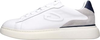 Alberto Guardiani Homme, Chaussures, Blanc, Taille: 40 EU Leather Baskets