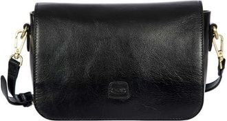 Bric's Cuir sac à épaule bandoulière Volterra Messenger Bag Black noir