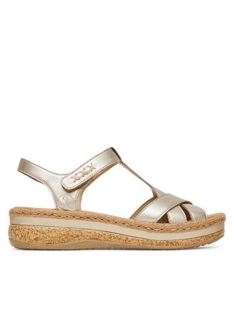 Rieker Sandalen CEO-V0919-90 Goldfarben