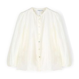 Motivi Hemd mit Spitze am R&uuml;cken - - Blouses & Shirts - Damen - Wei&szlig; - 2XS