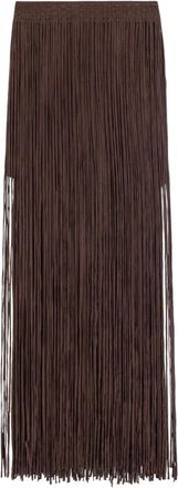 Alysi Femme, Jupes, Brun, Taille: 40 FR Maxi Skirt