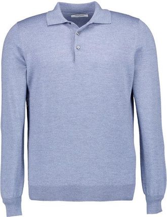 Gran Sasso Herren Pullover blau unifarben