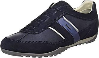 Geox Homme U Wells A Sneakers, Navy, 41 EU