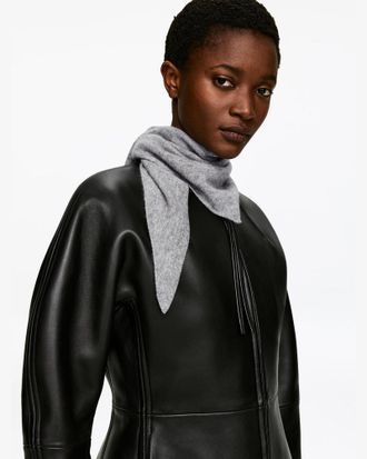 Arket Schal Aus Kaschmir -Grau