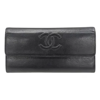 Chanel Pre-owned Vintage Wallet - - Pre-owned - Damen - Schwarzk - ONE SIZE