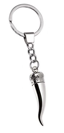 TEN Gl&uuml;cksbringer Horn Schl&uuml;sselanh&auml;nger cod.EL7982 cm 11,8x3,5x1,4h by Varotto & Co