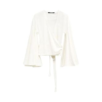 Jacquemus Femme, Blouses et Chemises, Blanc, Taille: 36 FR Le Cache Coeur Ventadou Top