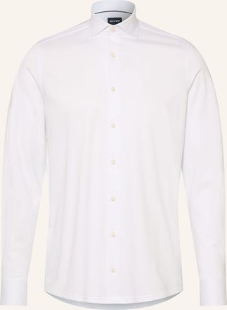 Olymp Hemd Japanese Knitted Modern Fit weiss