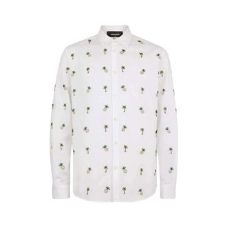 Dsquared2 Shirt E26 - - Shirts - Herren - Wei&szlig; - 2XL