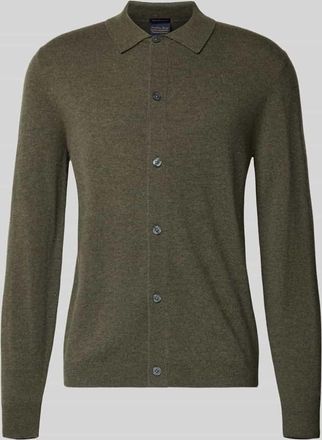 Christian Berg Strickjacke aus Baumwoll-Kaschmir-Mix
