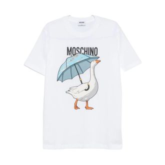 Moschino Homme, Tops, Blanc, Taille: M Moschino T-shirts et Polos