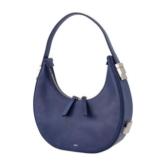 Osoi Womens Toni Mini Bag - Osoi Leather Blue Cowhide Handbags-Purses