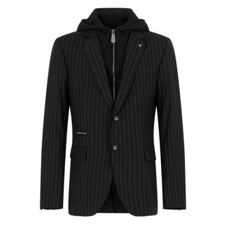 Philipp Plein Herren, Jacken, Schwarzk, 4XLGr&ouml;&szlig;e