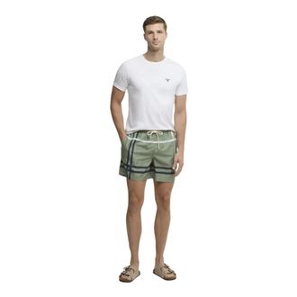 Barbour Homme, Maillots de bain, Vert, Taille: XL Twain Swim Shorts