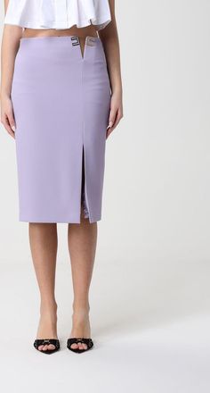 Elisabetta Franchi Rock ELISABETTA FRANCHI Damen Farbe Lila