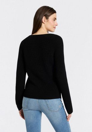 HUGO BOSS Strickpullover Fardellina Premium Damenmode aus reiner Baumwolle