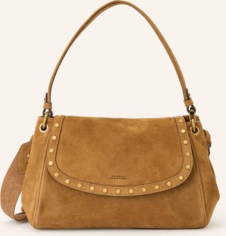 Isabel Marant Isabel Marant Handtasche Chany Medium Mit Nieten braun