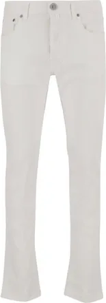 Jacob Cohen Homme, Jeans, Blanc, Taille: W32 Jeans en m&eacute;lange de coton stretch