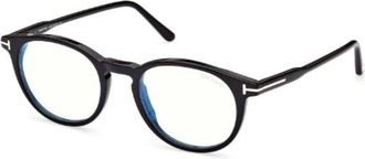 Tom Ford unisex, Accessoires, Noir, Taille: 50 MM Tf5823 + zonneclip