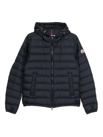 Moncler veste matelass&eacute;e &agrave; capuche - Noir