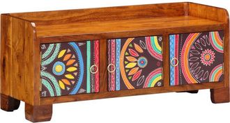 vidaXL Vidaxl - Cabinet à chaussures avec stockage Multicolore 90 x 35 x 40 cm