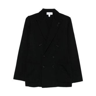 Lardini Einreihige Jacke aus Wollstrick - - Jackets - Herren - Schwarzk - S