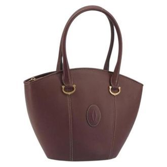 Cartier Pre-owned Vintage Hand Bag - - Pre-owned - Damen - Rot - ONE SIZE