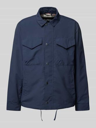 Barbour Jacke mit Brustpattentaschen Modell Camber
