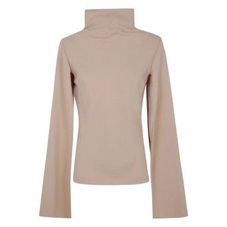 Alberta Ferretti Damen, Blusen & Hemden, Beige, MGr&ouml;&szlig;e
