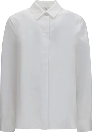 Lardini Chemise Classique en Coton - Femme - Blouses et Chemises - Blanc - Taille: 42 FR