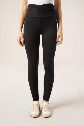 Calzedonia Leggings Mit Kr&auml;uselung Schwarz