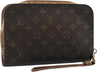 Louis Vuitton Sac pochette Pre-owned - Femme - Pre-owned - Brun - Taille: ONE Size