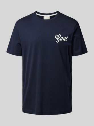 GANT T-Shirt mit Label-Print