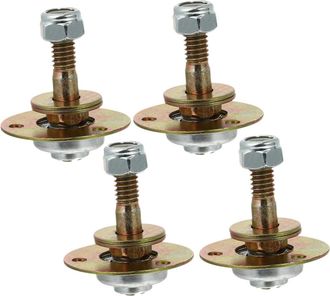 Valiclud 4stücke Schaukelstuhl-verbindungsstück Ersatz-schaukelstuhllager Aus Eisen Schaukelstuhllagerschrauben Filigrane Form Für Schaukelstuhl-Reparatur Möbe