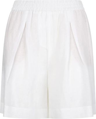Fabiana Filippi Femme, Shorts, Blanc, Taille: 36 FR Short Shorts