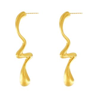 Dansk Copenhagen Courage Waterproof Long Statement Lucky Earring - Femme - Accessoires - Jaune - Taille: ONE Size